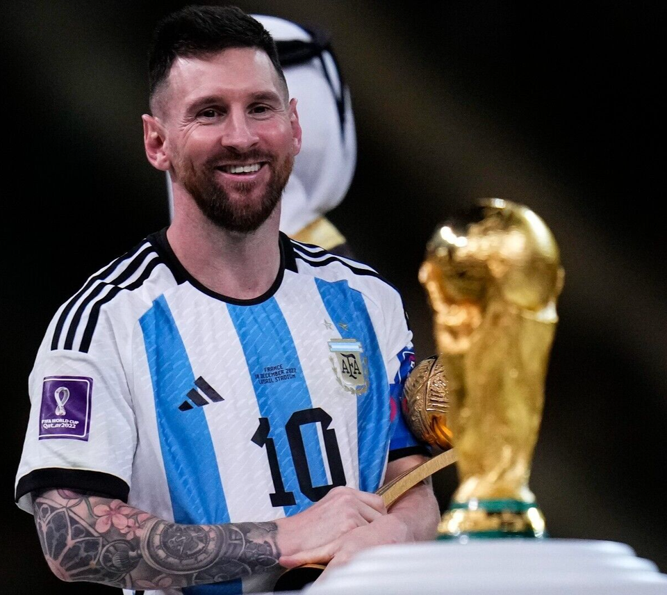 ARGENTINA ADIDAS AUTHENTIC 2022 WORLD CUP PLAYER ISSUE HEAT.RDY JERSEY ...