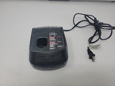 Craftsman Tool 1-Hour Fast Battery Charger 1425301 7.2V 12V 18V 19.2V ...