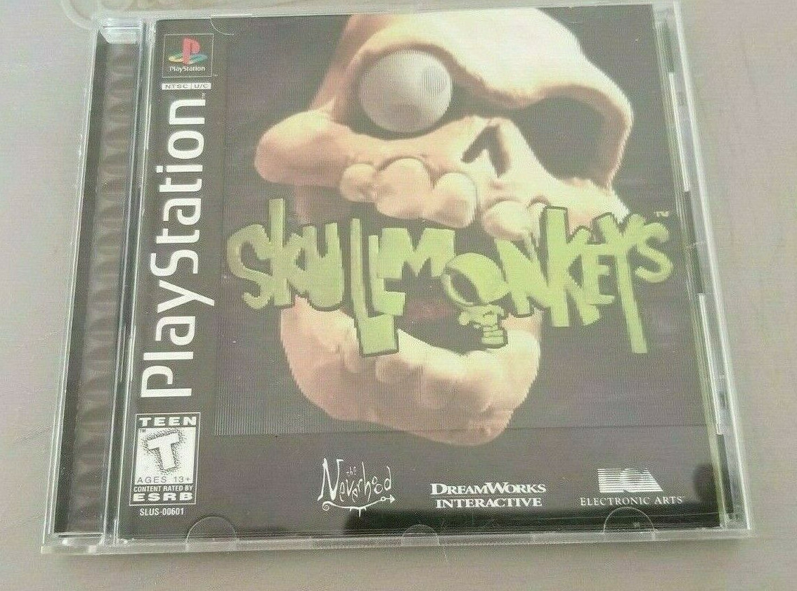 Skullmonkeys (Sony PlayStation 1) Holographic Case 14633078626 | eBay