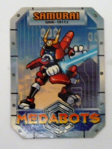 Carte RARE CARD MEDABOTS SAMURAI SAM 19113 | eBay