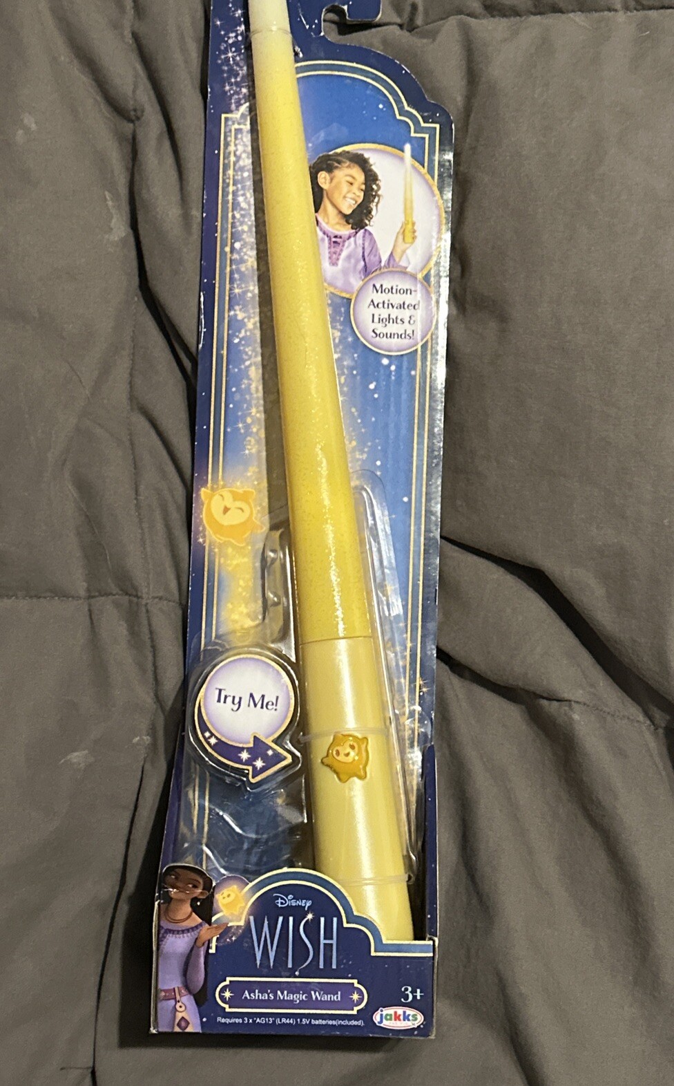 Disney Wish Asha’s Magic Wand w. Motion Activated Lights & Sounds Jakks ...