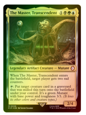 The Master, Transcendent Foil Fallout MTG | eBay
