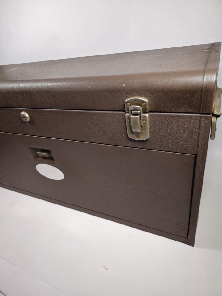 Vintage Kennedy No. 526 Toolbox 8 Drawer Machinist Tool Box Chest ...