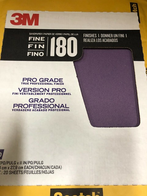 20 Sheets 3M Pro Grade Advanced Sandpaper 320 Grit for sale online | eBay