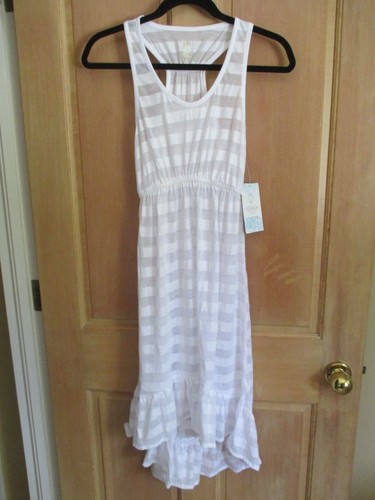 NEW Balance Collection Swim Women's M Cover-up tank dress tunic Hi Lo ...