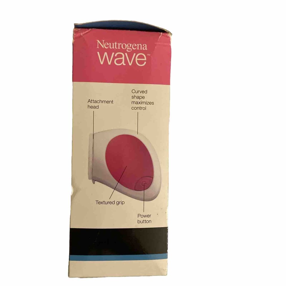 Neutrogena Wave Power-Cleanser Deep Clean Foaming Pads Rare Hard To ...