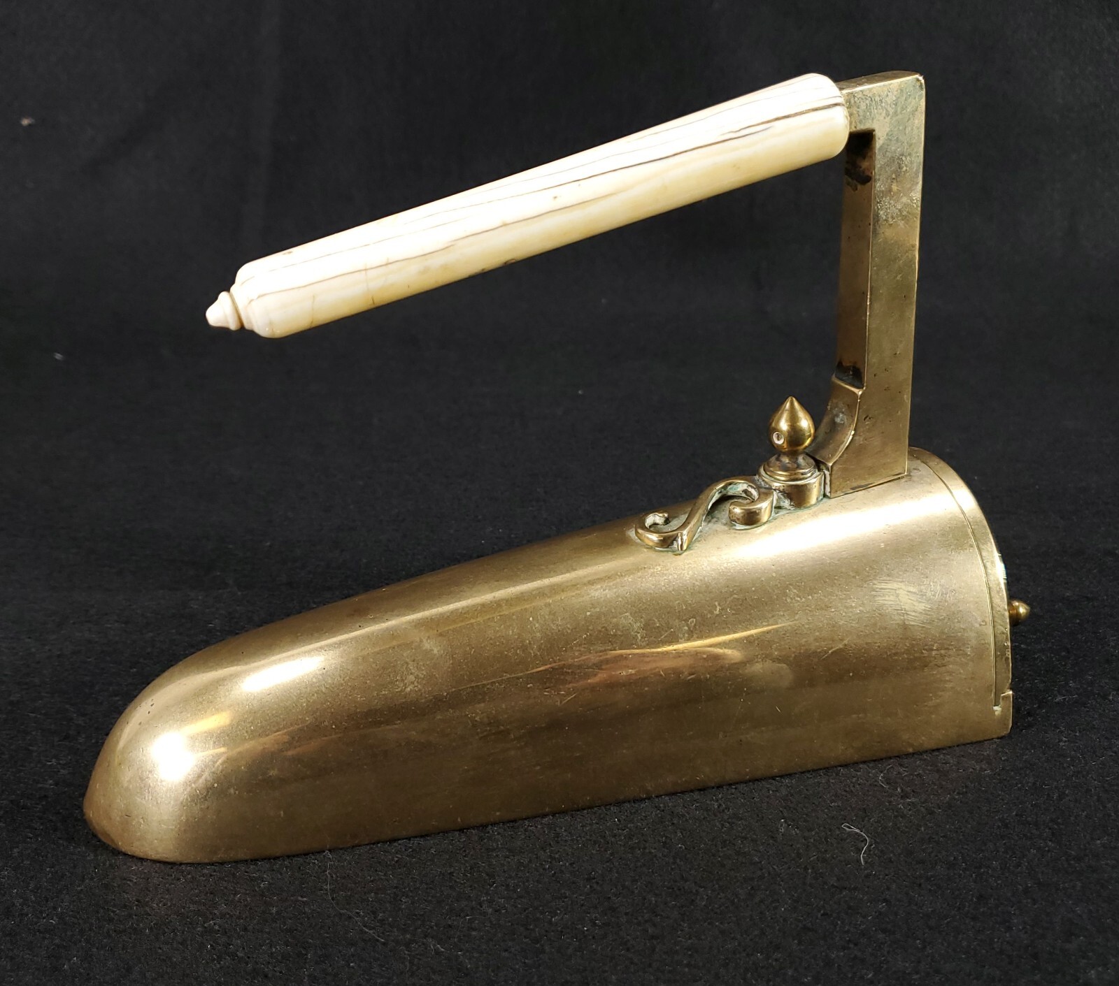 Antique Ox Tongue Brass Slug Iron Rare Form | eBay