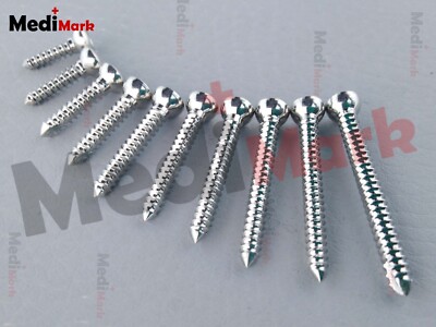 4.5mm Cortical Cortex Screws Small Fragment Self Tapping Set 200 PCs ...