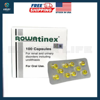 NEW Rowatinex 100 Capsules For Renal & Urinary Disorder FREE SHIPPING ...