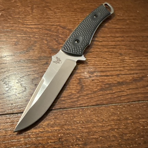 Benchmade Fixed Blade Knife, Steve Fecas Design 440c steel w Sheath | eBay
