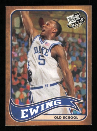 2005 Press Pass Old School #3 Daniel Ewing Basketball DUKE NM | eBay