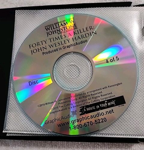 Forty Times A Killer John Wesley Hardin William W. Johnstone Audio Book ...