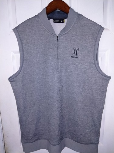 BNWOT Men's TPC Potomac Under Armour Quarter-zip Vest (XL) | eBay