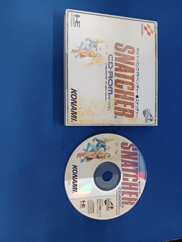 KONAMI Snatcher PC Engine Software h261_1204 | eBay