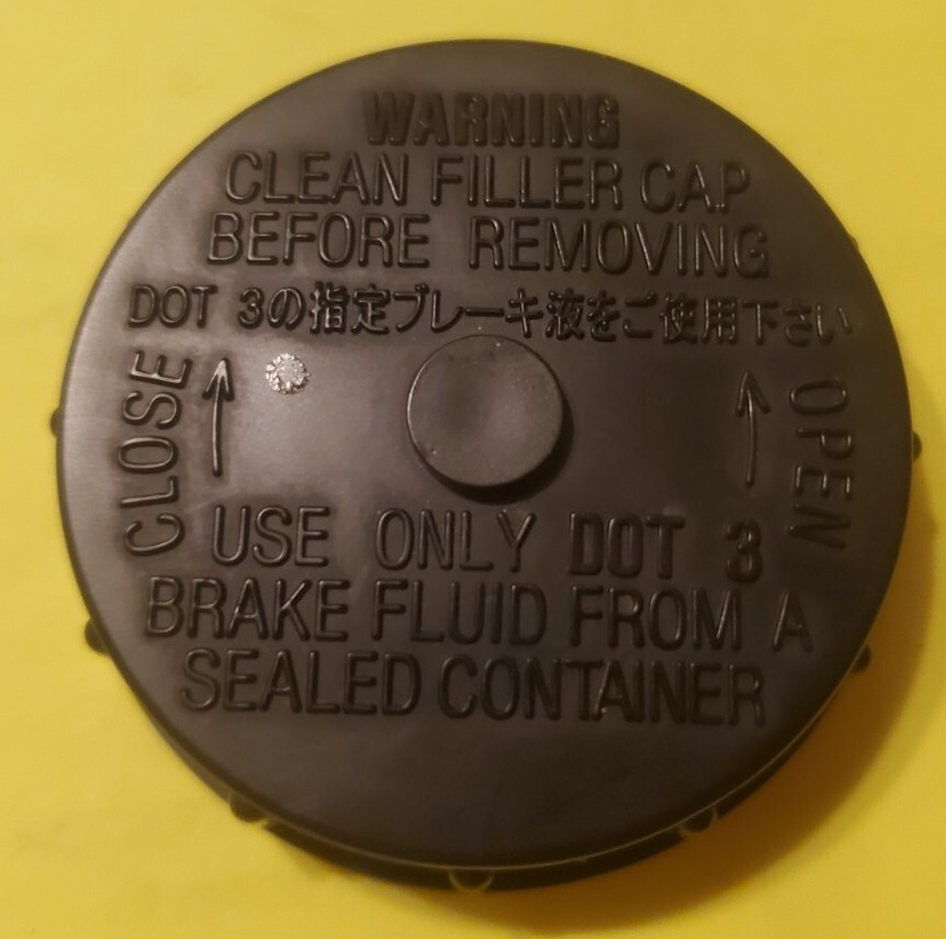 Nissan Infiniti Brake Master Cylinder Fluid Reservoir Cap Cover OEM ...