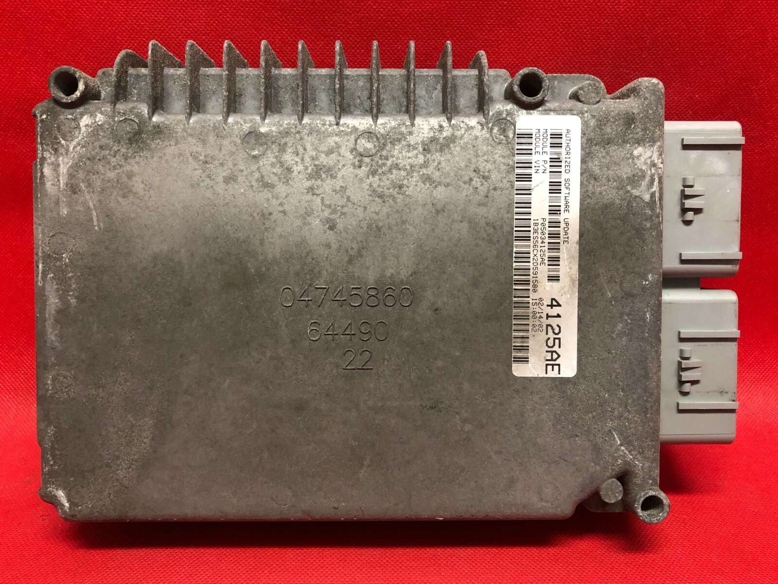 REFLASHED VIN NO SECURITY PLUG & PLAY 02 DODGE NEON ECU ECM MODULE ...