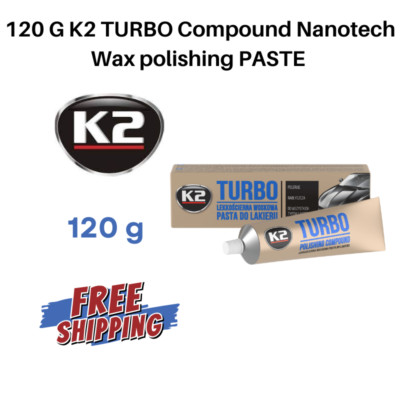 K2 TEMPO TURBO Compound Nanotech Wax polishing PASTE / Scratch Remover ...