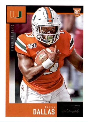 2020 Score #392 DeeJay Dallas Miami Hurricanes Football Card | eBay