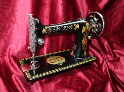 Storage & Display - Decals For Antique Singer 66 Sewing