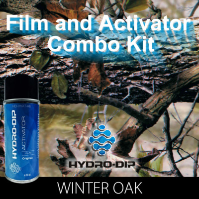Hydro Dip Film Activator Combo Kit WInter Oak Camo Camouflage | eBay