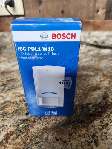 BOSCH ISC-PDL1-W18 Professional Series TriTech Motion Detector ...