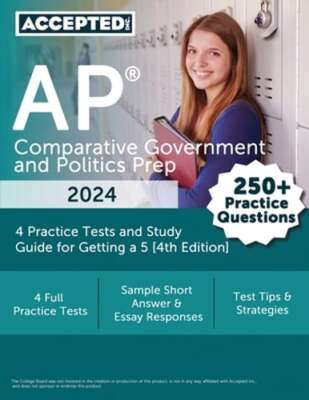 AP Comparative Government and Politics Prep 2024: 4 Practice Tests and ...