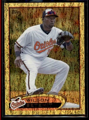 2012 Topps Gold Sparkle Wilson Betemit #538 Baltimore Orioles | eBay