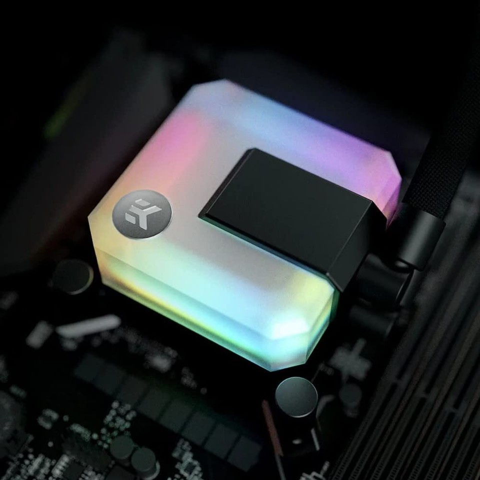 EKWB EK-280 AIO 280mm D-RGB CPU Cooler EK-Vardar High-Performance PMW ...