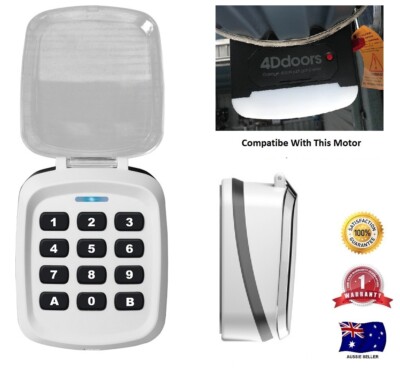 Wireless Keypad Remote Control Suits 4D Doors 4Ddoors 4DR1 4DR1V1 ...