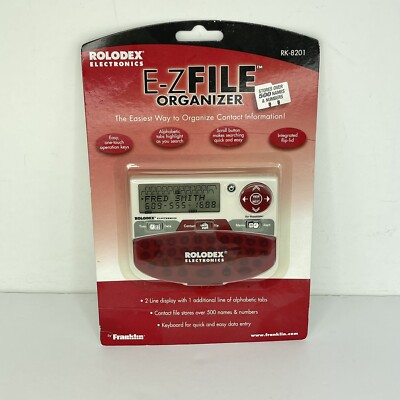 Rolodex & Business Card Files - Electronic Rolodex