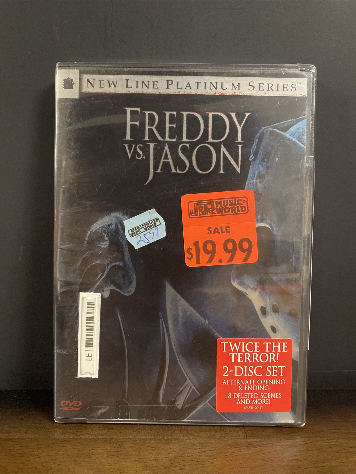 Freddy vs. Jason (DVD, 2003, New Line Platinum Series, 2 Disc Set) New ...