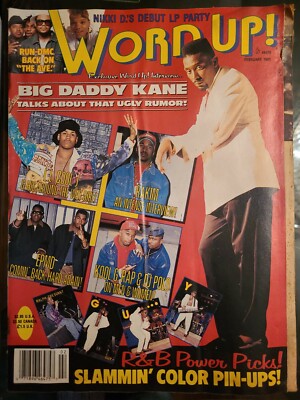 Vintage Word Up Magazine February 1991 | eBay