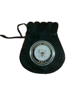 * US Navy Challenge Coin, Shellback US Navy Colors Challenge ...