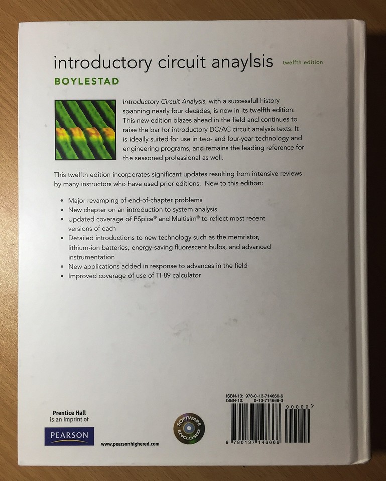Introductory Circuit Analysis (USED) 9780137146666 | eBay UK