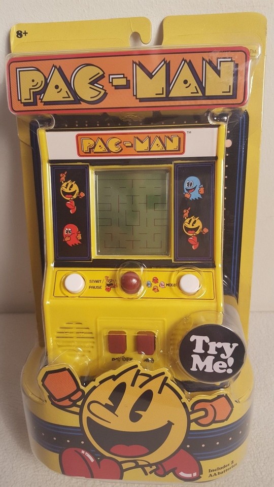 NEW Pac-Man Mini Arcade Game Handheld Videogame Portable Classic ...