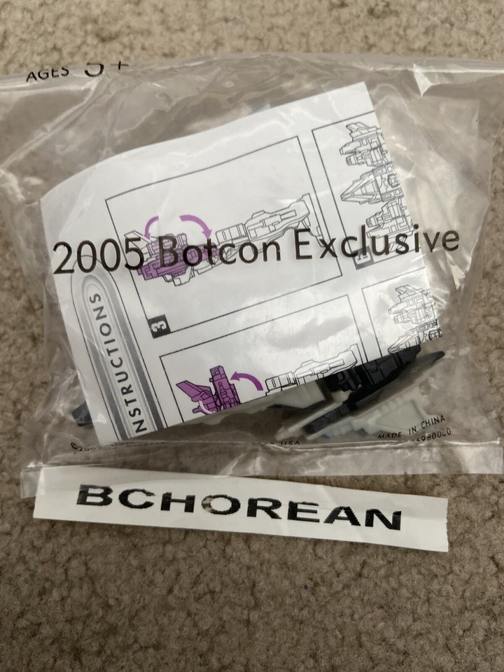 Botcon 2005 TRANSFORMERS RAMJET Attendee EXCLUSIVE New | eBay