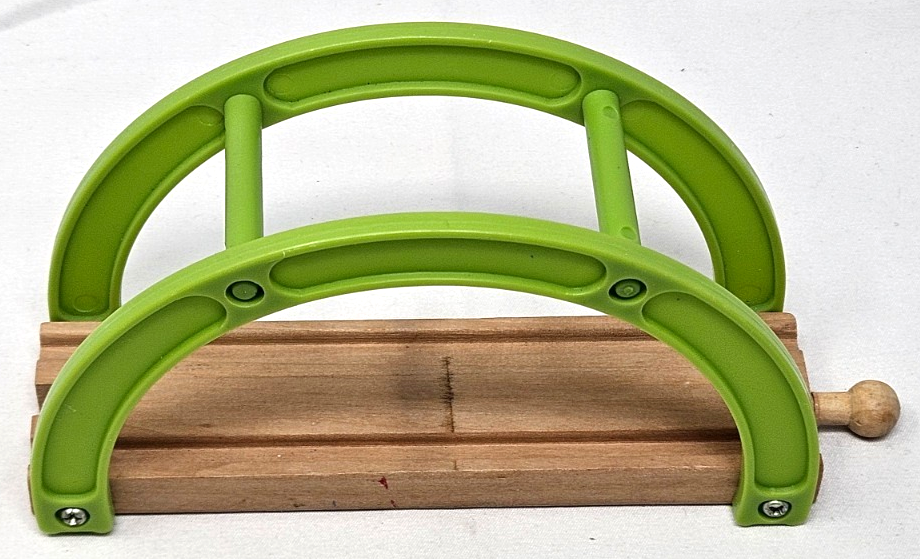 Wooden Train Track Green Arch Bridge 6" - Thomas The Tank / Brio ...
