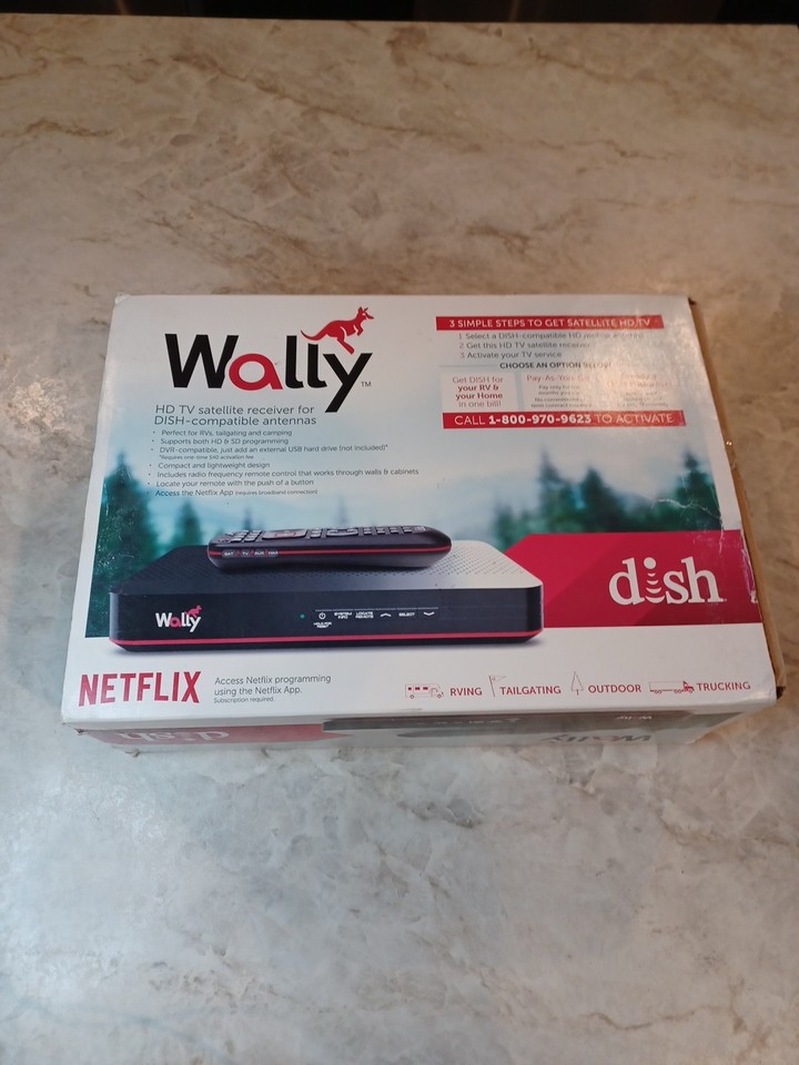 PACE INTERNATIONAL727-MOBILEWALLY DISH WALLY HEVC HD SGL RECVR ...