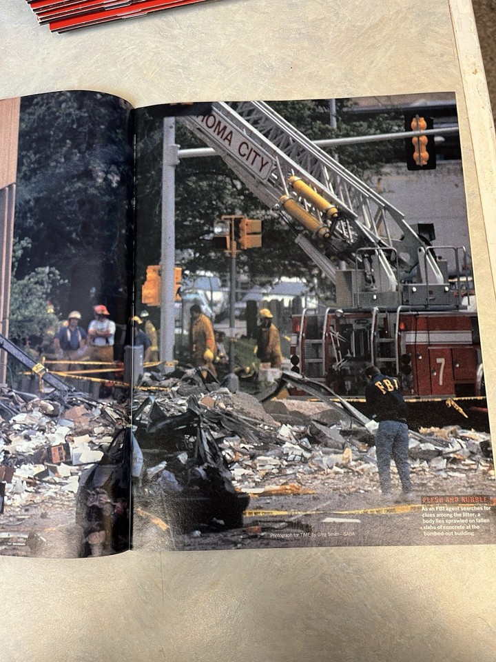 Time Magazine/1995/Timothy McVeigh/The Face Of Terror/Special Issue | eBay