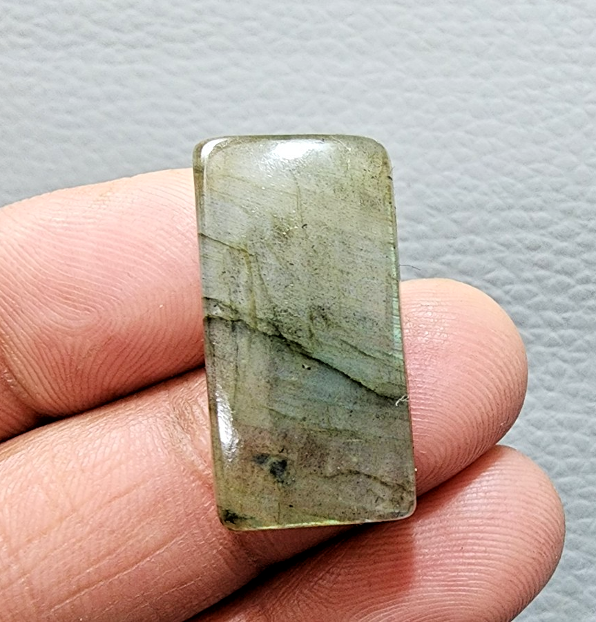 25Crt 100%Natural Multi Flash Labradorite Cabochon Loose Gemstone ...