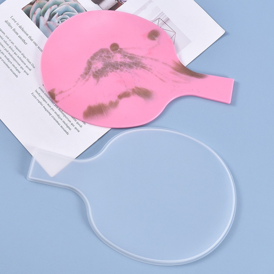 DIY Crystal Drop Homemade Mould Table Tennis Bat Silica Gel Mold ...
