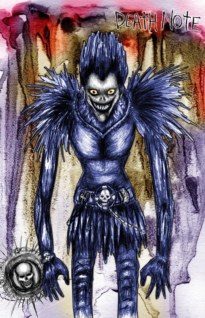 Shinigami Ryuk Drawing