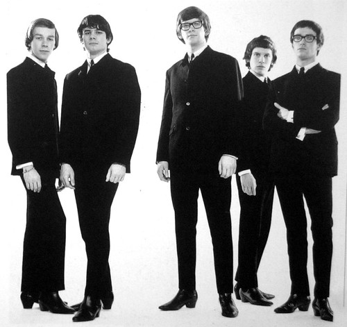 THE ZOMBIES clipping Rod Argent & Colin Blunstone B&W photo She's Not ...