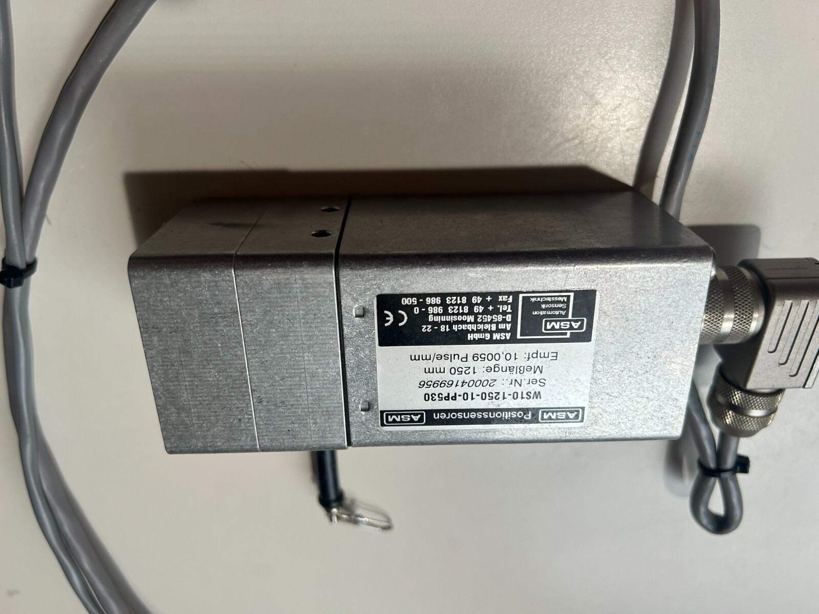 ASM Rotary Potentiometer Position Sensor - WS10-1250-10-PP530 | eBay