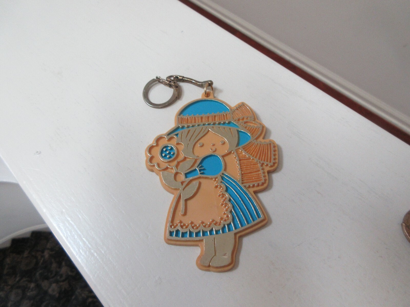 Hallmark Cards/Springbok - Little Girl Keyring ,1970s , Rare ,Vintage ...