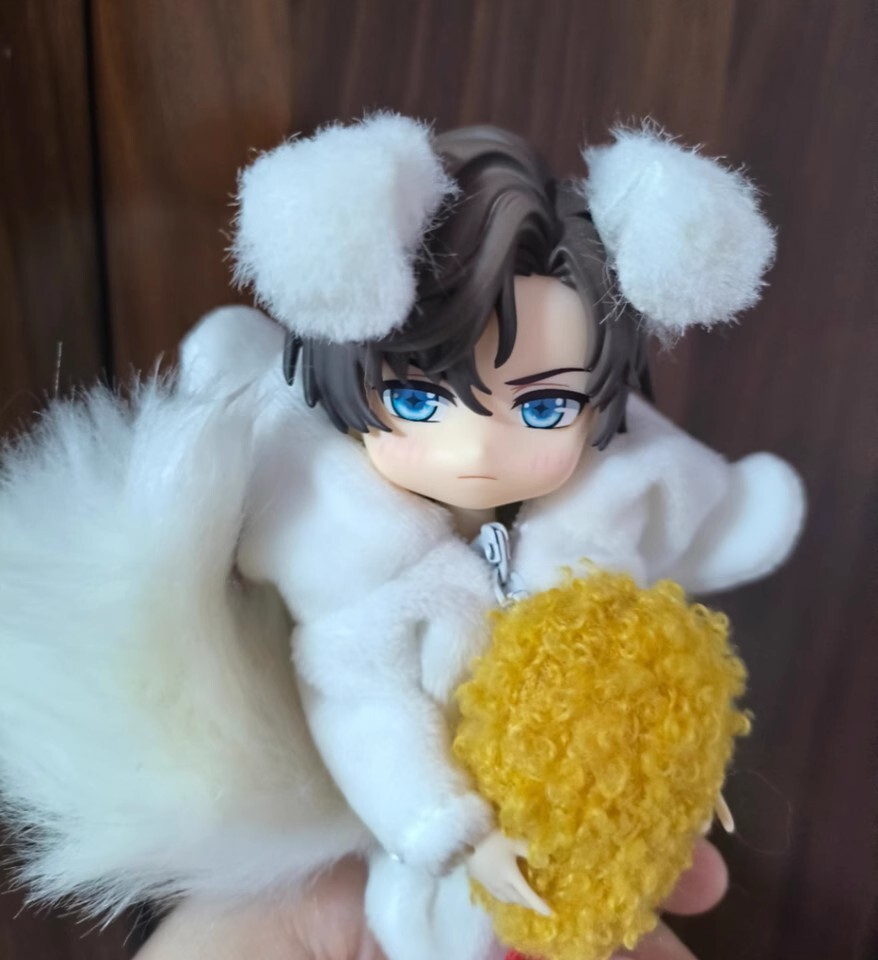 Doll Use BJD Tail Dog Beast Tail OB11 1/12 1/6 Plush Doll BJD Doll ...