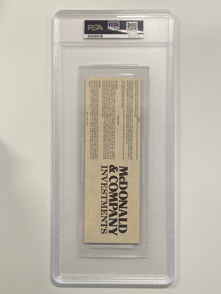 BILL CLINTON first pitch 1994 Cleveland Indians Opening Day full ticket ...
