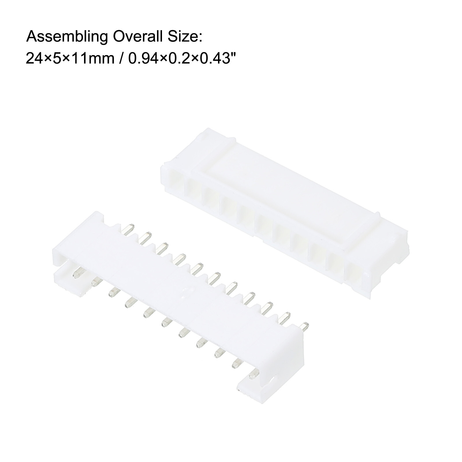 2mm Connector 11 Pin Male Female Header 11-Pin Housing Crimp DIP 30 Set ...