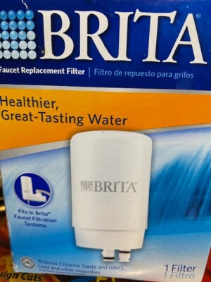Brita Faucet Water Filter System Replacement White New FR-200 FF-100 ...