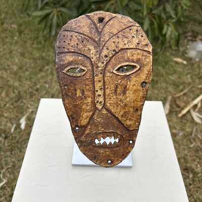 Lega Bone Mask Congo African Art Madamba 8.5” “War Mask” | eBay